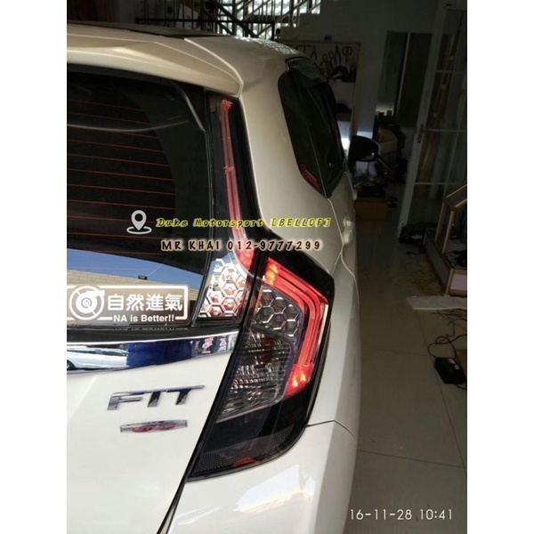 Honda Jazz GK5 GK FL RS Tail Lamp LED Light Bar FIT GK5 FLRS RS Style ...
