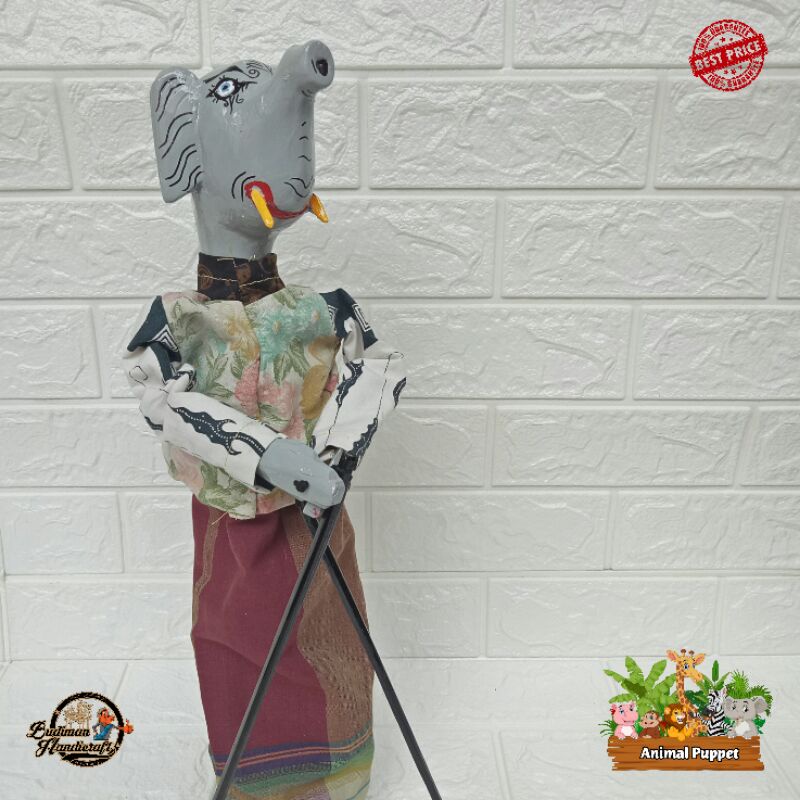 Elephant Character Animal Puppet | Shopee Malaysia