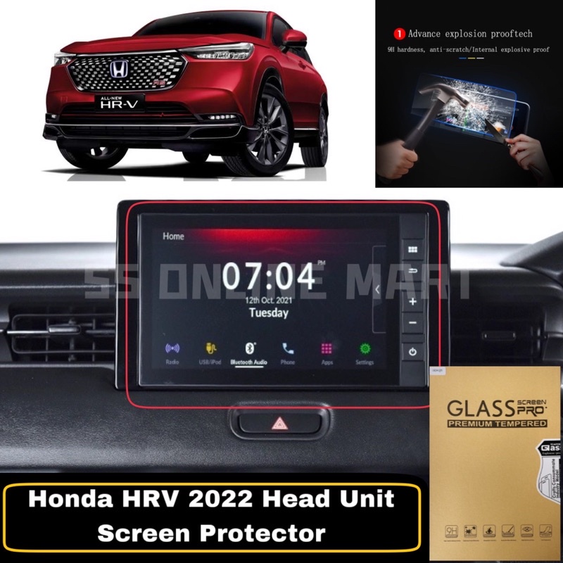 Honda HRV HRV RS 2023-2025 Head Unit Navigation Screen Protector ...