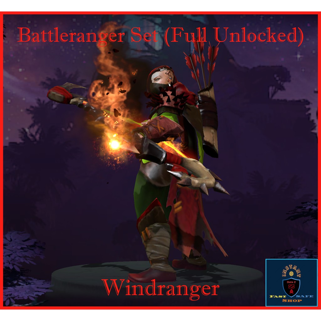 Dota 2 Windranger Battleranger Set | Shopee Malaysia