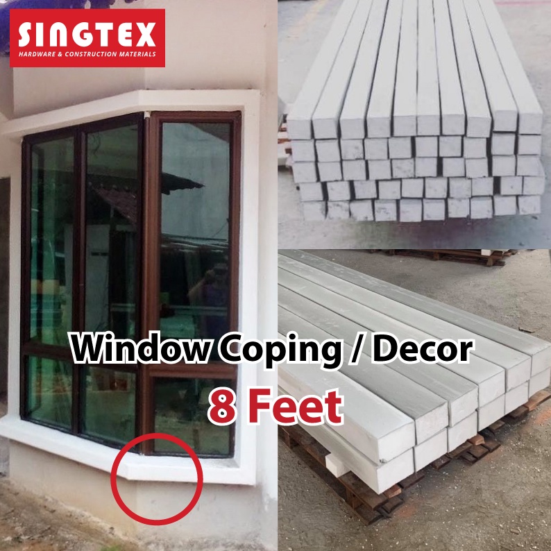 [READY STOCK] Window Coping | Light Weight Window Decoration Frame ...