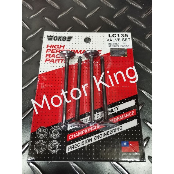 Valve Set Yamaha LC135 V1 TO V7 Standard OKO | Shopee Malaysia