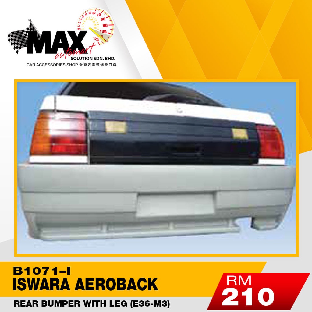 PROTON ISWARA AEROBACK B1071-1 REAR BUMPER WITH LEG E36 M3 | Shopee Malaysia