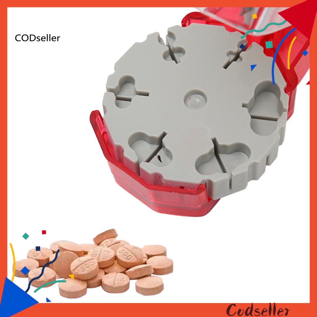 CODS Long Lasting Pill Cutter Labor-saving 2-in-1 Tablet Splitter ...