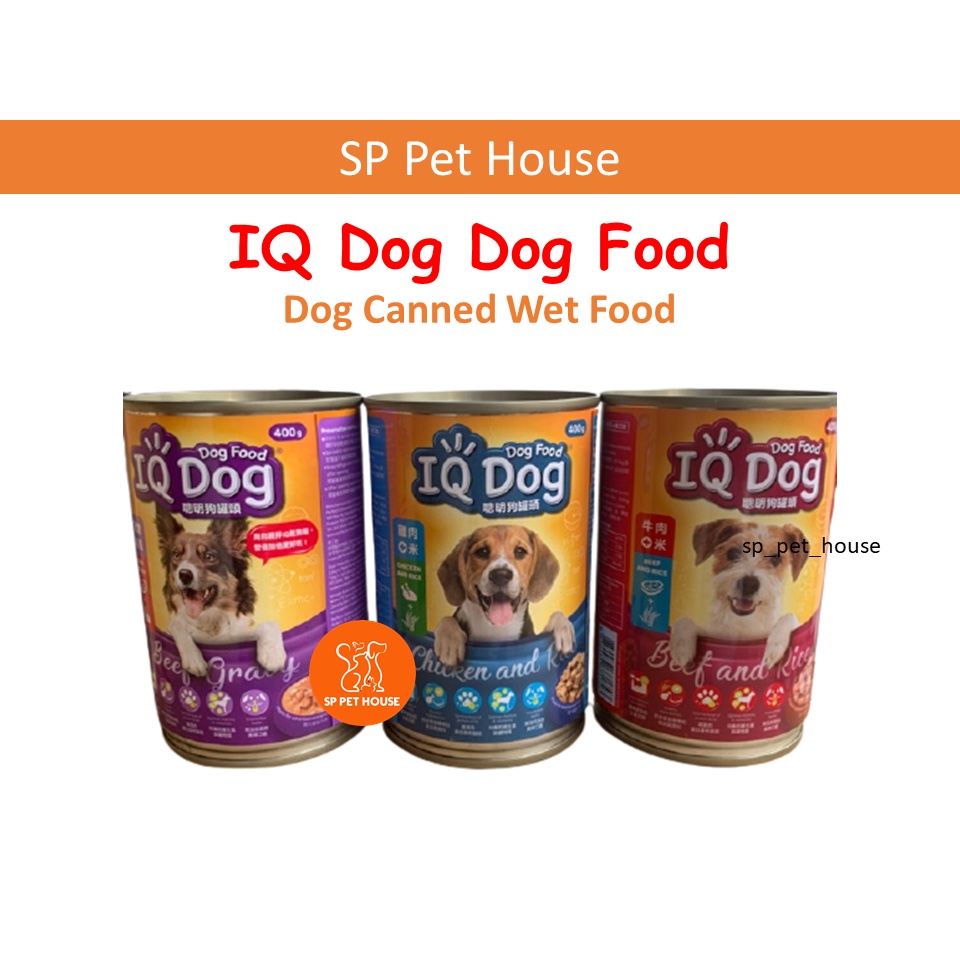 IQ Dog Food Canned / Dog Wet Food 400G | Shopee Malaysia