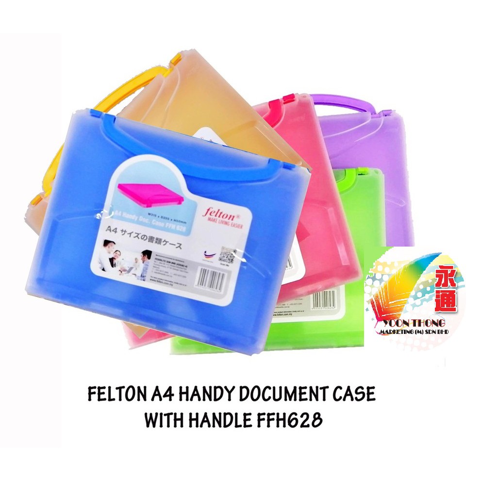 FELTON A4 DOCUMENT CASE 20MM / 40MM / 45MM / A3 50MM & A4 85MM WITH ...