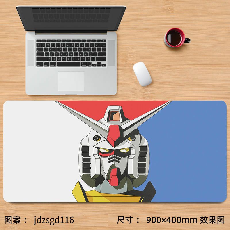 Mousepad Gundam Large Gaming Mouse Pad 800mmx300mm Waterproof Computer ...