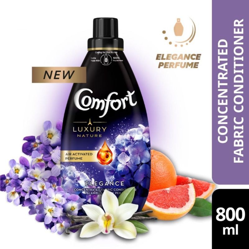 Comfort Concentrate Fabric Softener Luxury Nature Elegance 800ml ...