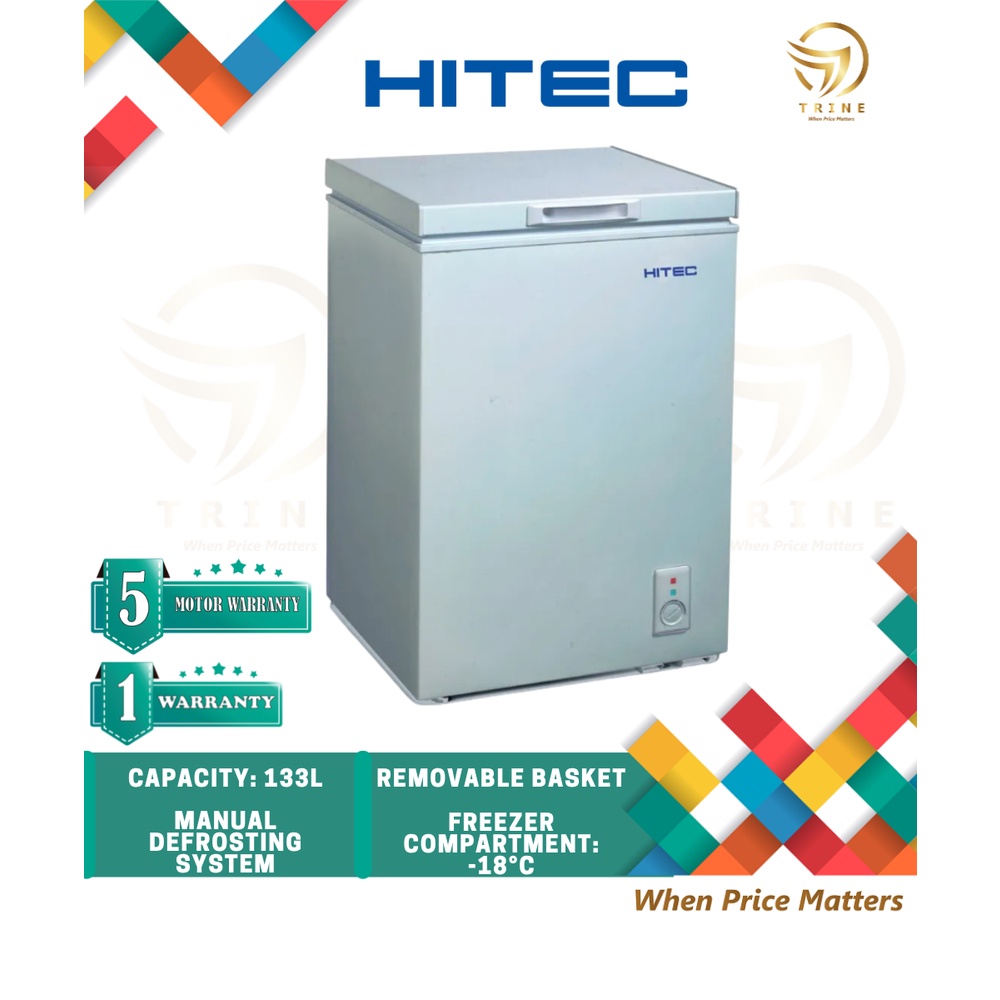HITEC FREEZER 133 LITRE GROSS HFZ-C133 | Shopee Malaysia