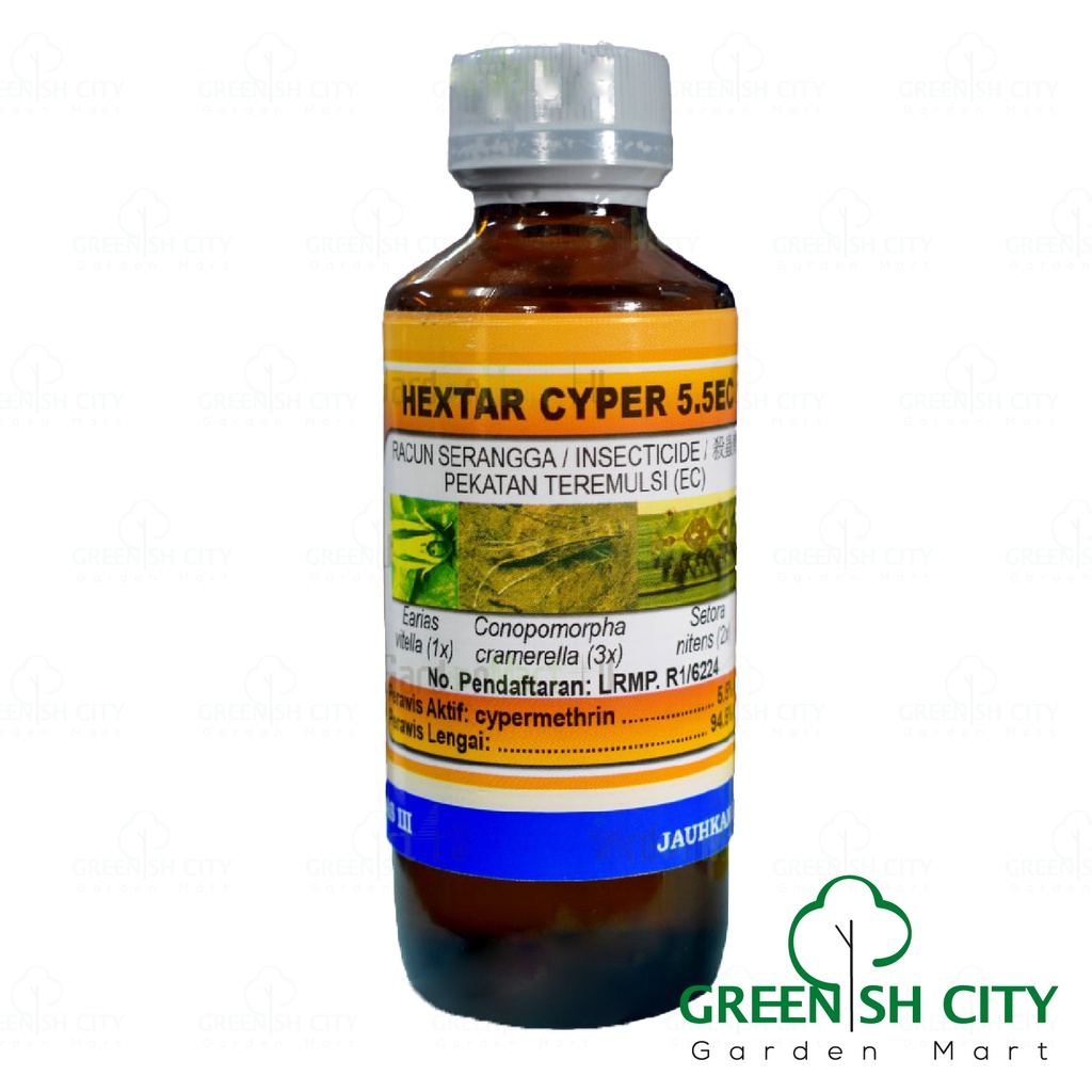 GNC - Hextar Cyper 5.5EC Insecticide 100ml Racun Serangga Against ...