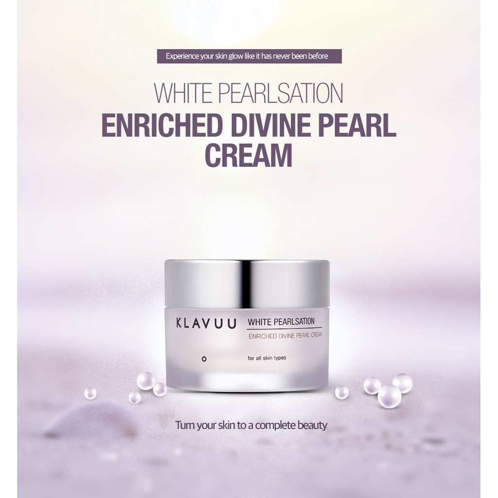 klavuu WHITE PEARLSATION Enriched Divine Pearl Cream | Shopee Malaysia