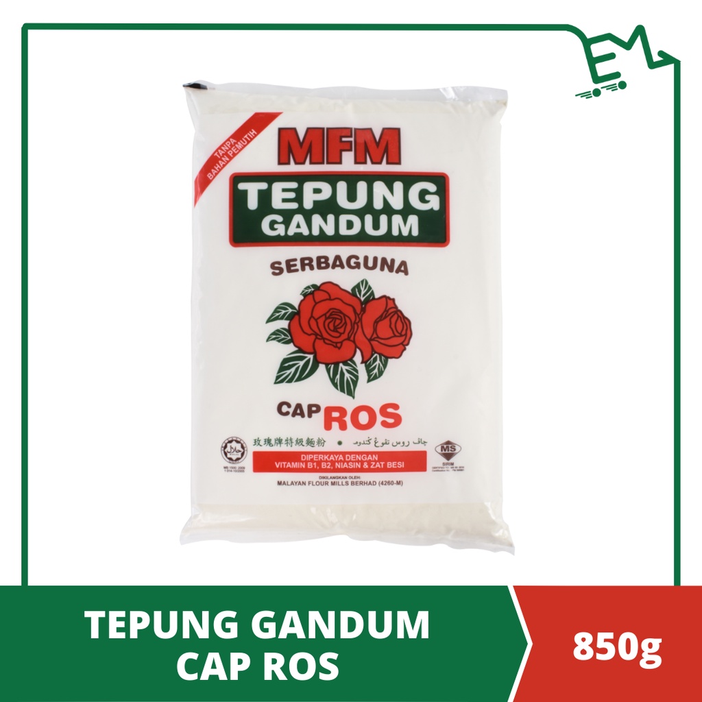 Tepung Gandum Cap Ros 850g | Wheat Flour | 玫瑰牌特级面粉 | Shopee Malaysia