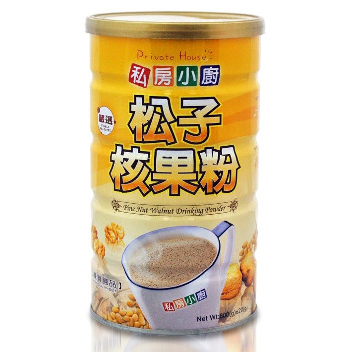 ( 600 gm ) Taiwan Privote House Pine Nut Walnut Powder 台湾【私房小廚】松子核果粉 ...
