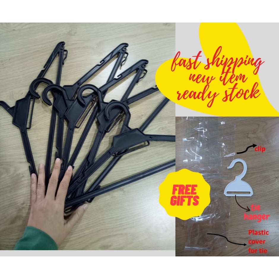 HANGER DOBI BAJU HITAM 72PCS | Shopee Malaysia