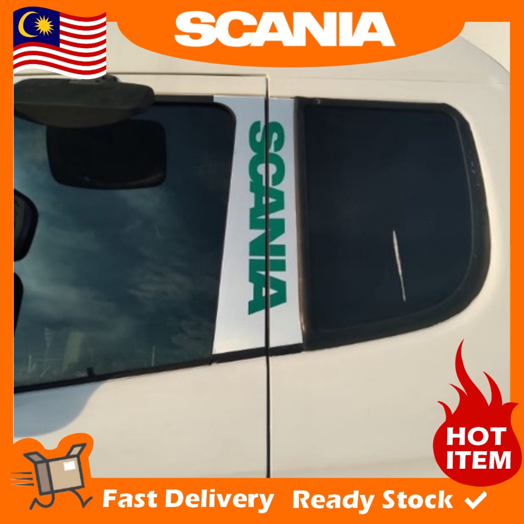 sticker chrome scania, frame pintu scania | Shopee Malaysia