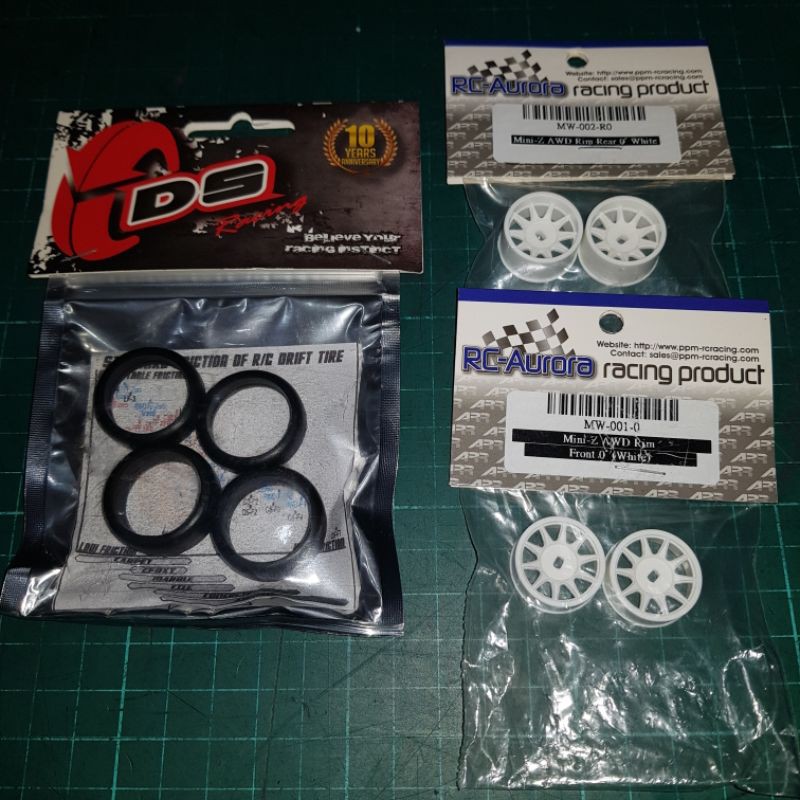 1/28 scale RC Drift wheels set,Wltoys K989,Mini Z AWD, Atomic AMZ,etc ...