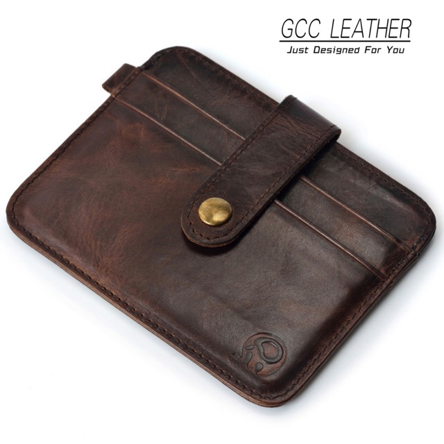 New Design Men Card Wallet Leather Design 小卡包 Pemegang Kad Dompet ...
