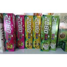 Children's toothpaste 2080 imported from Korea 80g | Shopee Malaysia