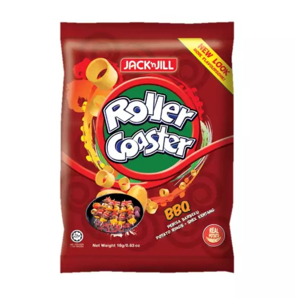Jack N Jill Roller Coster BBQ (60g) | Shopee Malaysia