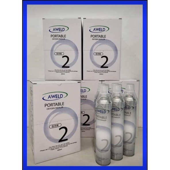 Ready stock Portable oxygen inhaler spray bottle oxygen supply 1000 ml ...