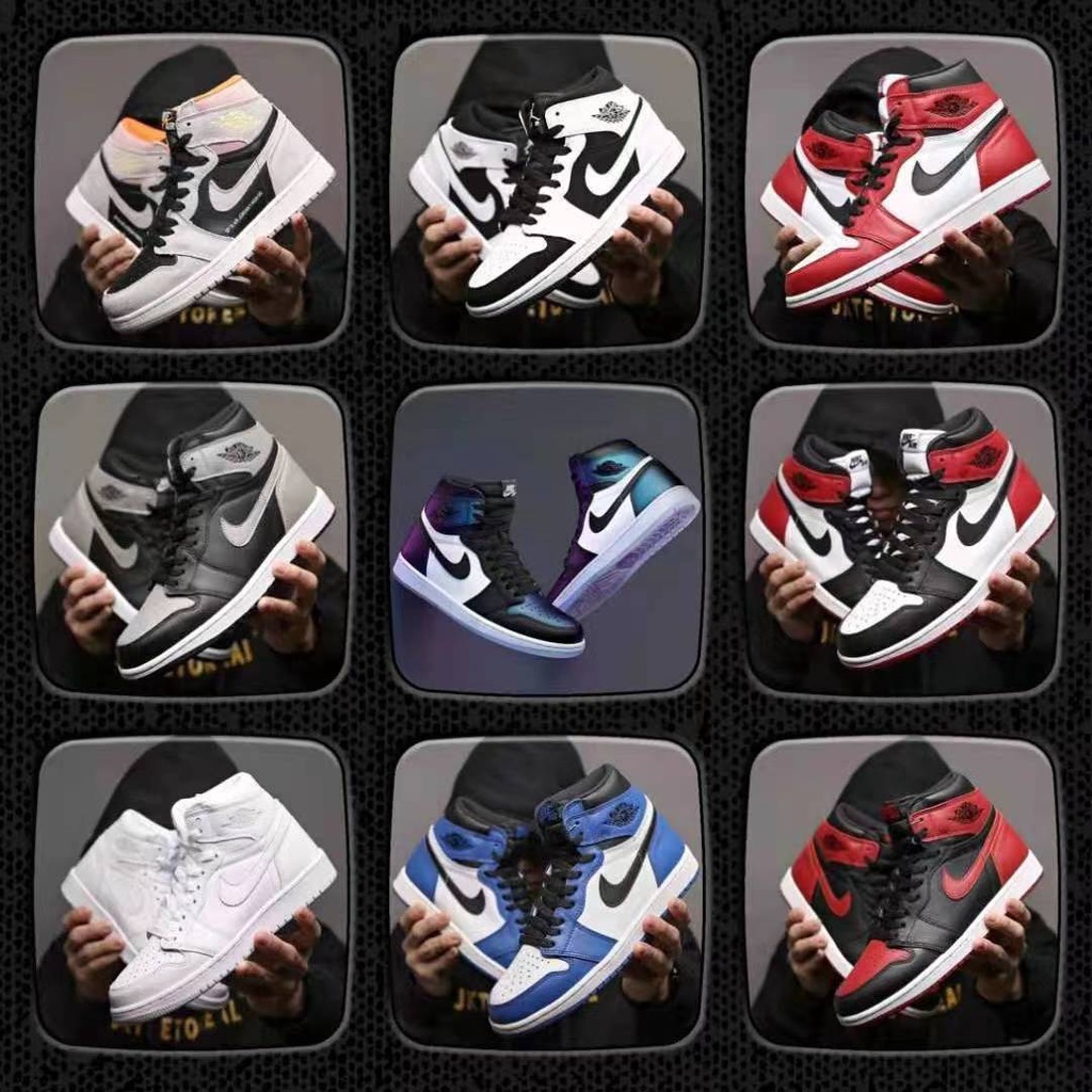 Ready stock Inspired AJ High Cut sneakers kasut perempuan Men and Women ...