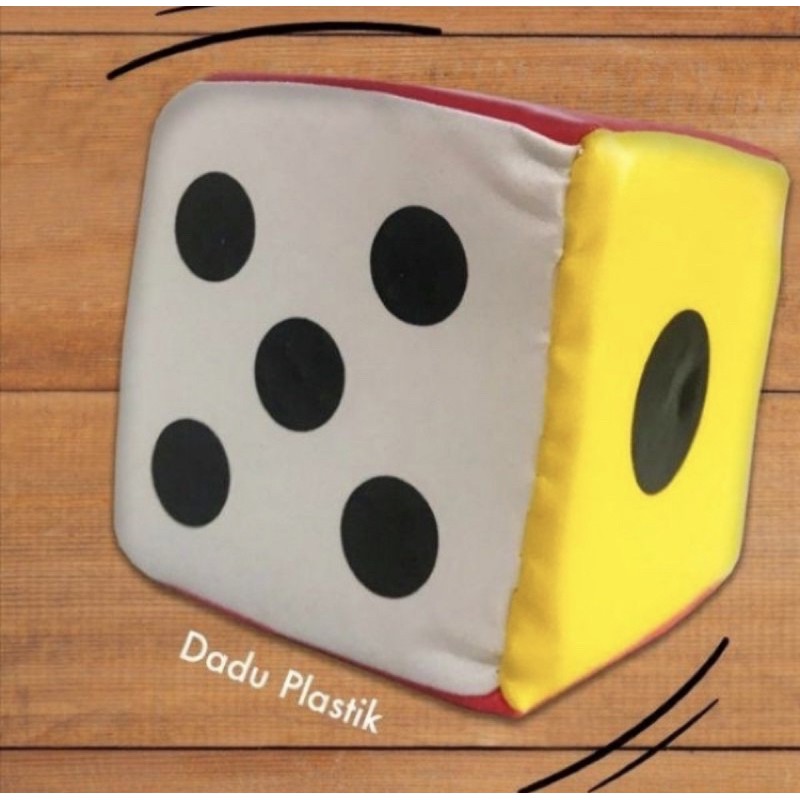 Readystock Kids Plastic Dice 9cmx9cm Dadu plastik besar | Shopee Malaysia