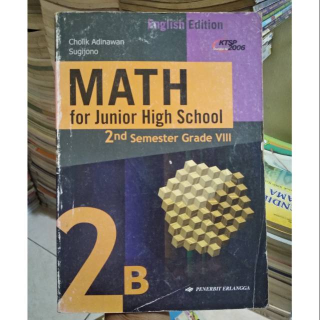 Math for Junior High School 2B Middle School. | Shopee Malaysia