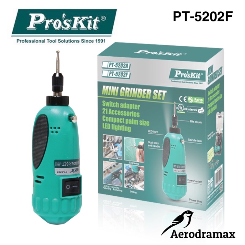 Pro’sKit PT-5202F Mini Grinder Set | Shopee Malaysia