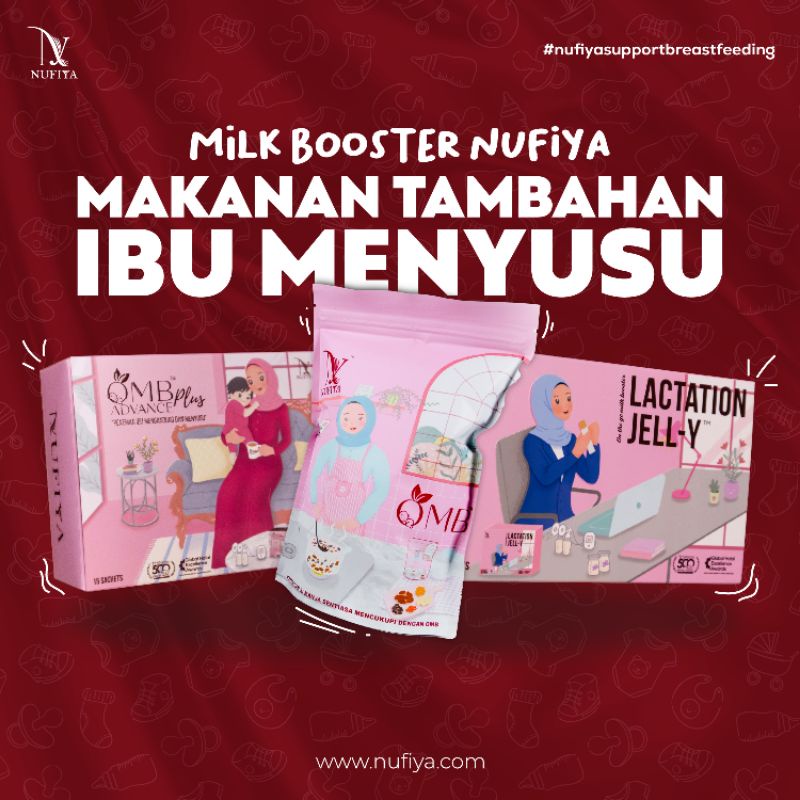 🔥NUFIYA MILK BOOSTER🔥LACTATION JELLY🔥OMB🔥OMBA PLUS🔥 | Shopee Malaysia