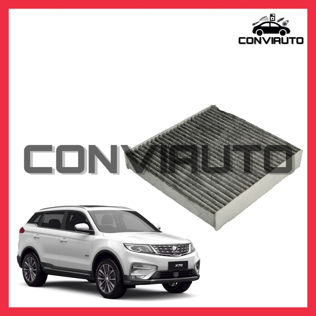 PROTON X70 CABIN AIRCOND FILTER (CARBON) (AF101-W1015-C) | Shopee Malaysia