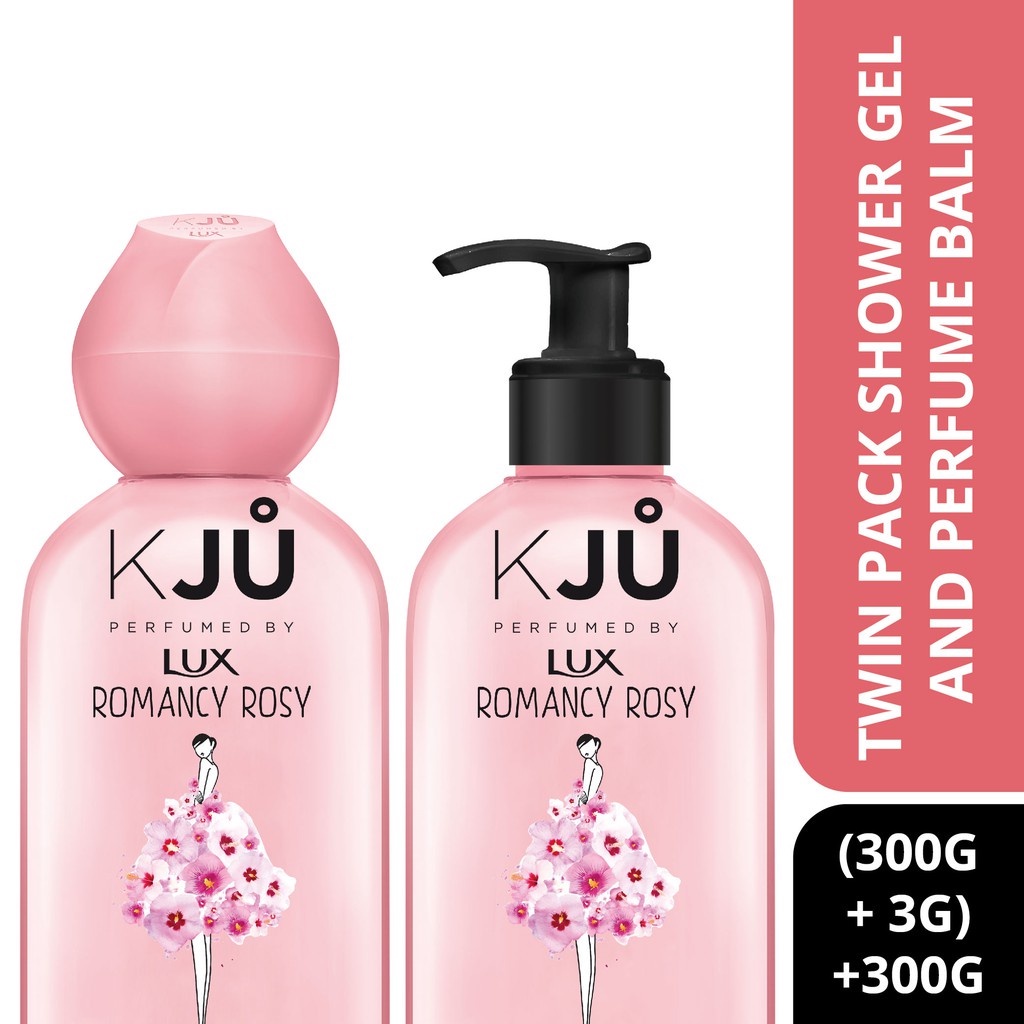 KJU PERFUMED BY LUX DUO PACK 2X SHOWER JOY (ROMANTIC ROSY) | Shopee ...
