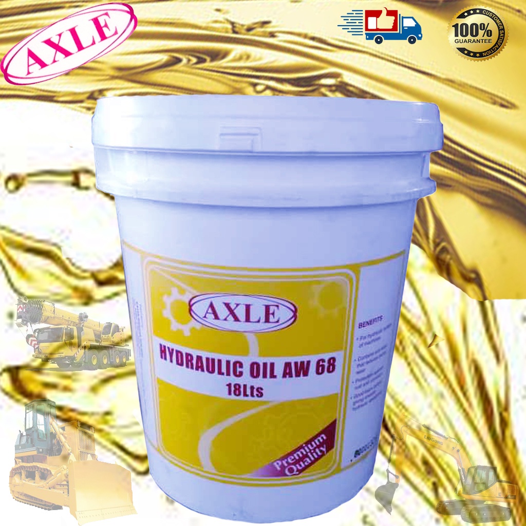 AXLE AW HYDRAULIC OIL ISO 68 (18L) | Shopee Malaysia