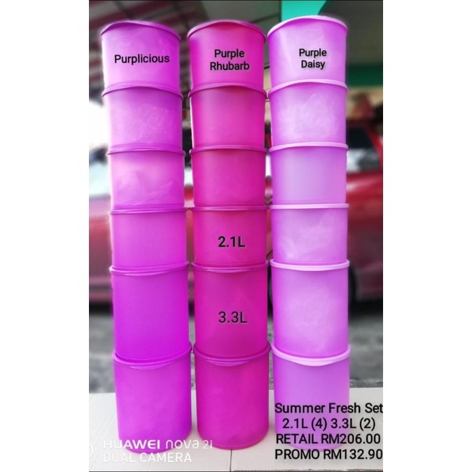 [𝟏𝟎𝟎% 𝐎𝐫𝐢𝐠𝐢𝐧𝐚𝐥 𝐏𝐫𝐨𝐝𝐮𝐜𝐭] 💥READY STOCK💥 Summer Fresh Round by Tupperware ...