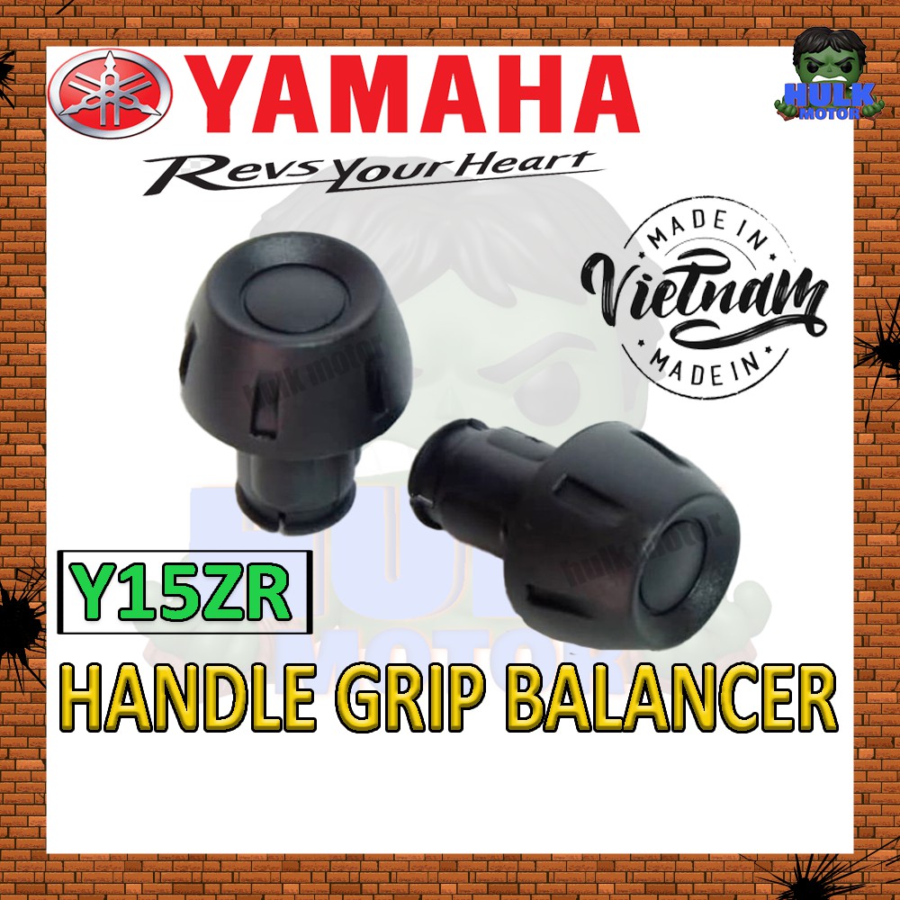 HANDLE GRIP BALANCER END GRIP VIETNAM ORIGINAL YAMAHA Y15ZR Y15 Y15Z ...