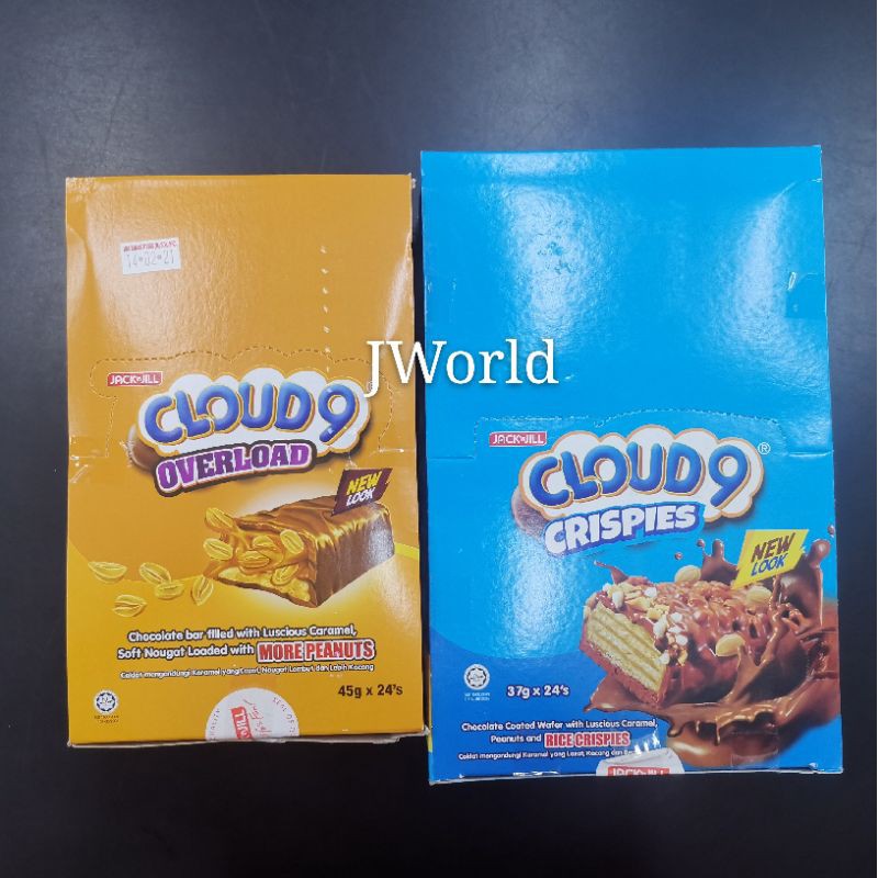 CLOUD 9 OVERLOAD 45G CRISPIES 37G (24PCS) | Shopee Malaysia