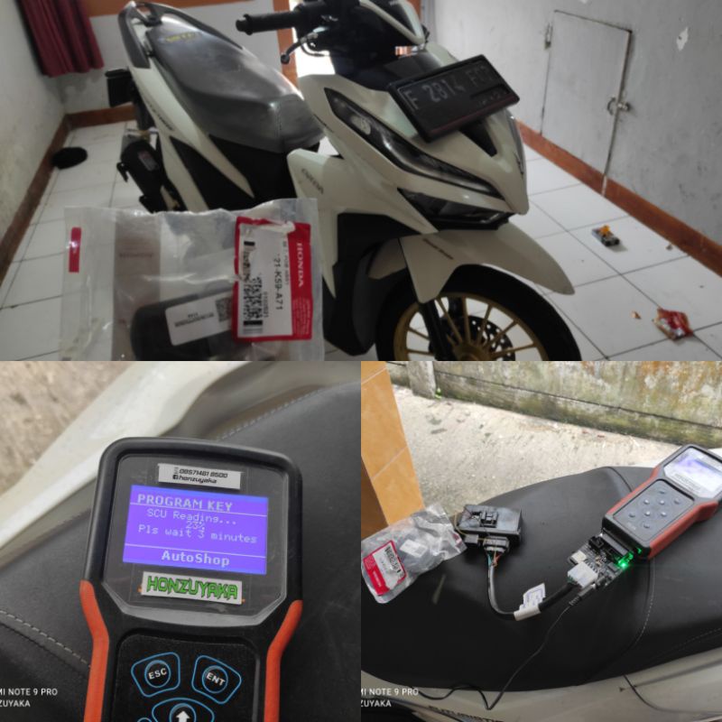 Duplicate Remote honda pcx 150 160 adv 150 160 vario new beat yamaha ...