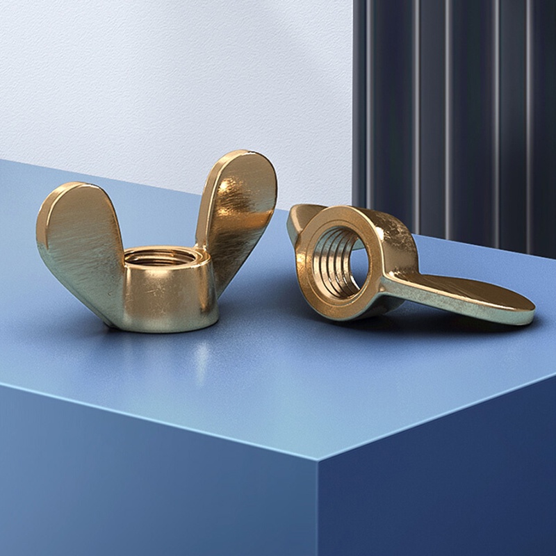 Solid Brass Butterfly Nut Wing Nuts Thumb Nut M4 M5 M6 M8 M10 M12 M14 ...