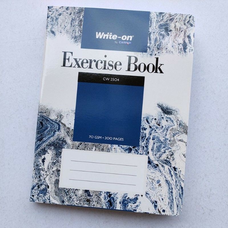 Campap Write On A4 Exercise Book 80P/100P/120P/200P/BUKU GARIS A4 ...