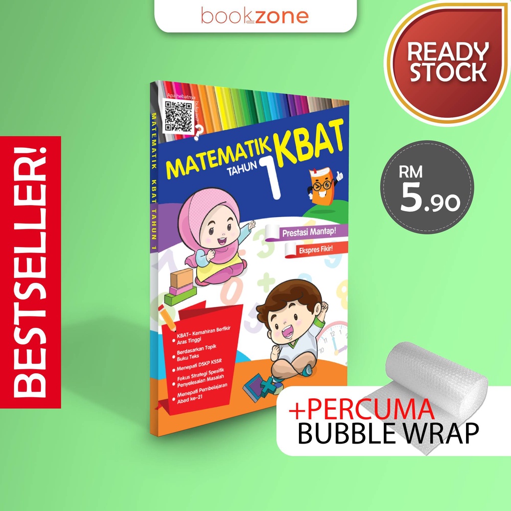 [ 100% Original Aras Mega ] Matematik KBAT Tahun 1 oleh Roziah Muhammad ...