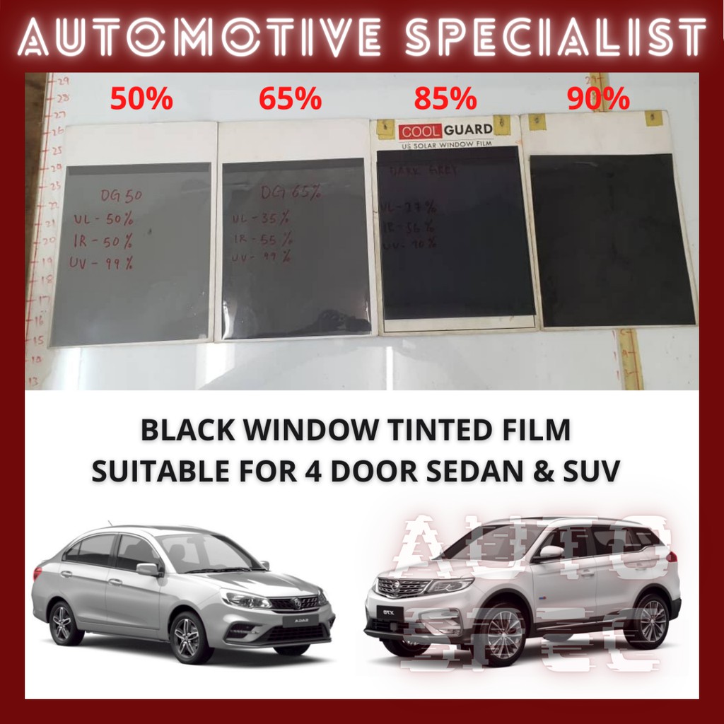 🔥 READY STOCK 🔥 Car Tinted UV / Tinted Film Black Window / Tinted ...