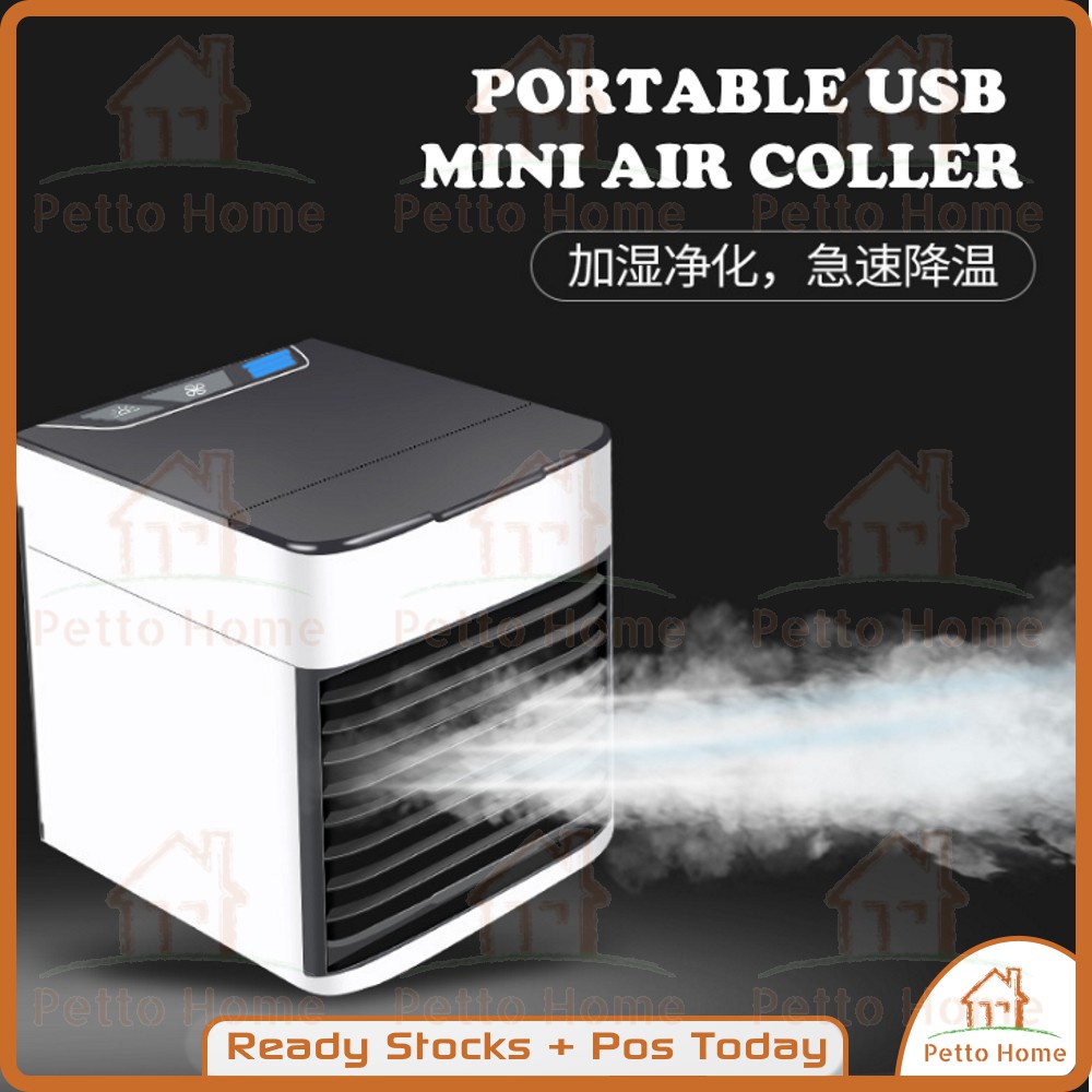 Usb Mini Air Cooler Mini Air Cond Portable Mini Air Conditioner Kipas ...