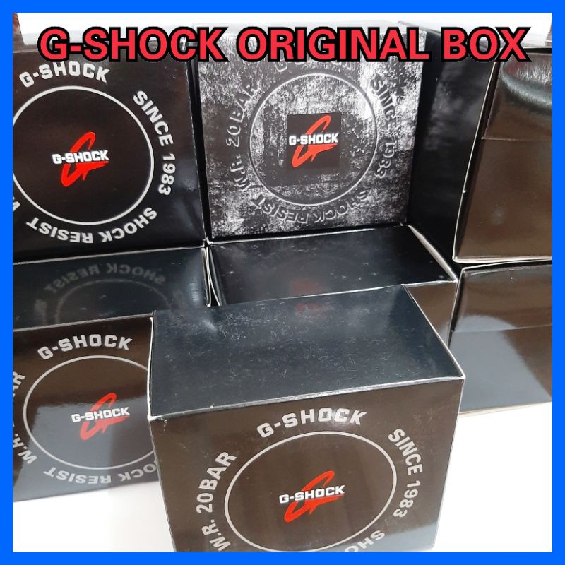 💥 💯 Original G-SHOCK BOX & TIN | Shopee Malaysia