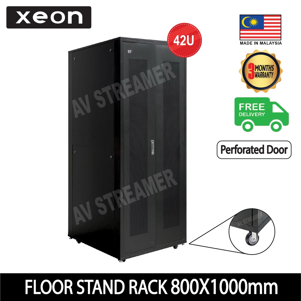 Floor Stand Server Rack ( 33U / 37U / 42U ) | Shopee Malaysia