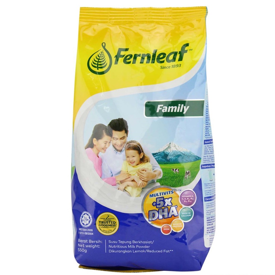 FERNLEAF FAMILY NUTRITIOUS MILK POWDER 550G | Shopee Malaysia