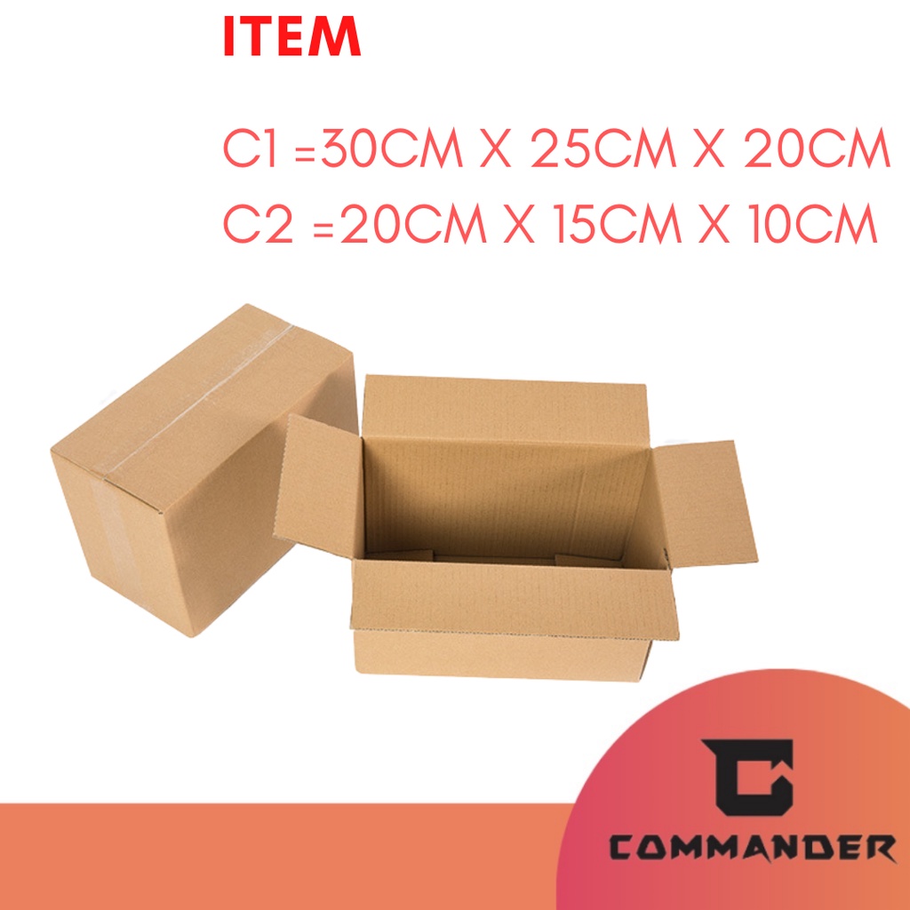 Big box Packaging Box Carton Box Packing Box Paper Boxes Kotak | Shopee ...
