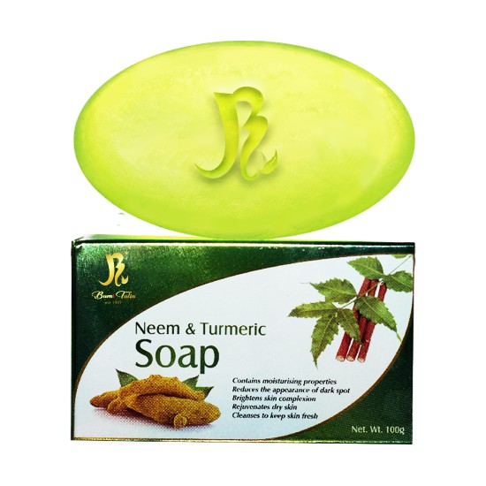 Dr. Neem - Neem & Turmeric Soap 100g | Shopee Malaysia