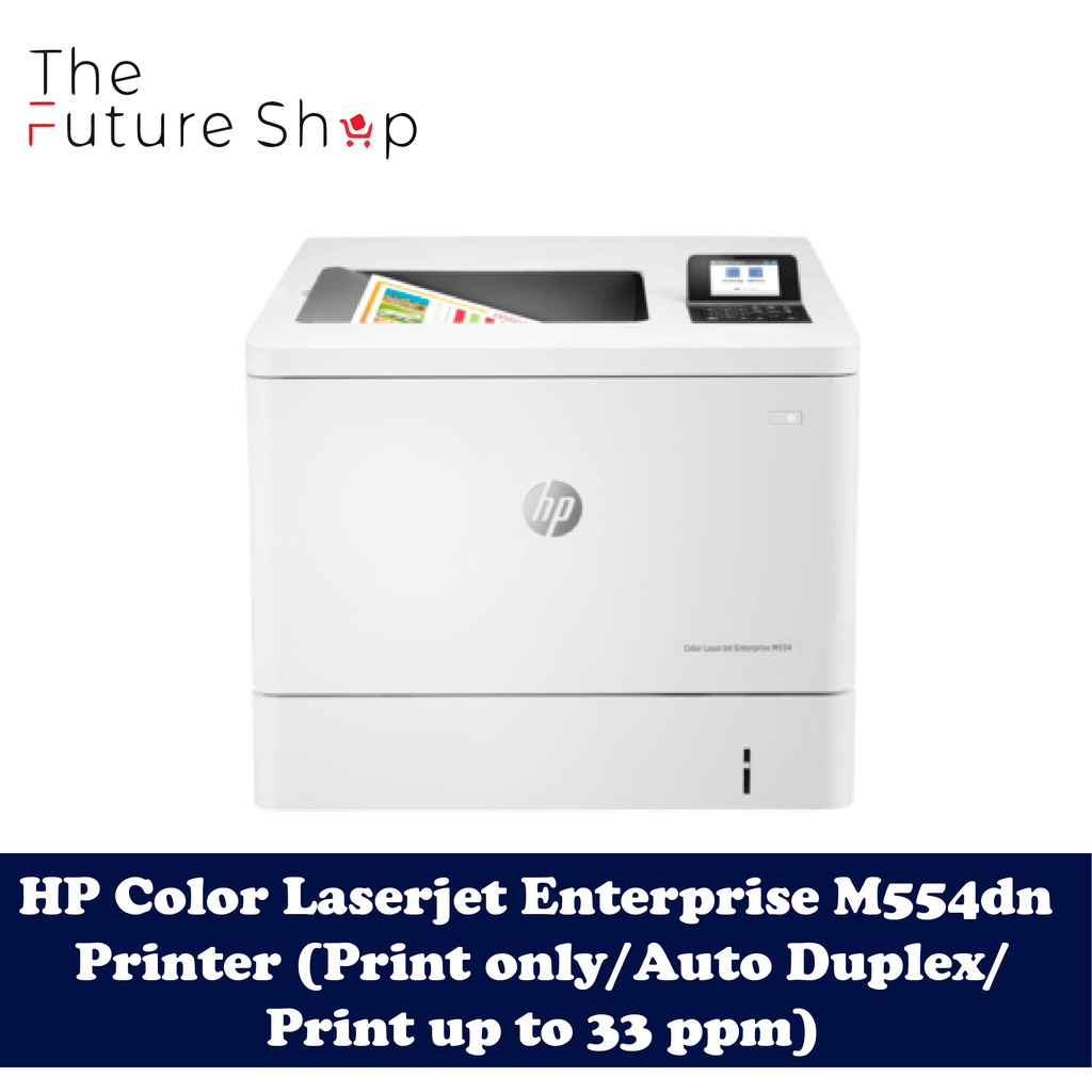 HP Color LaserJet Enterprise M554dn Printer (7ZU81A) | Shopee Malaysia