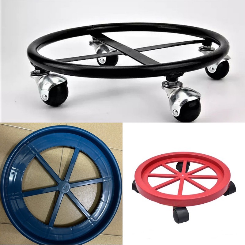 PVC Iron Metal Heavy Duty Gas Roller / Gas Stand / Gas Tank Roller ...
