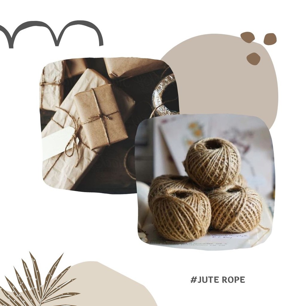 Tali Guni / Tali Rami / Jute Rope 🔥 READY STOCK MALAYSIA 🔥 | Shopee ...