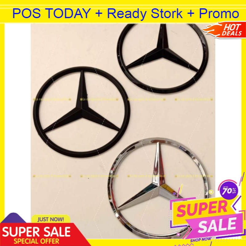 Sticker Lip Hood CLA GLA A GLC SLK CLS E Class B Trunk AMG Black Silver ...